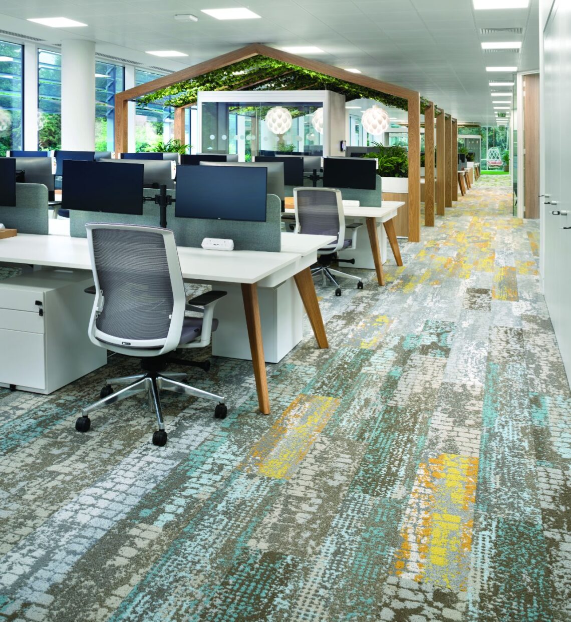 Designing for contemporary interiors with carpet tiles – Specifiers Guide