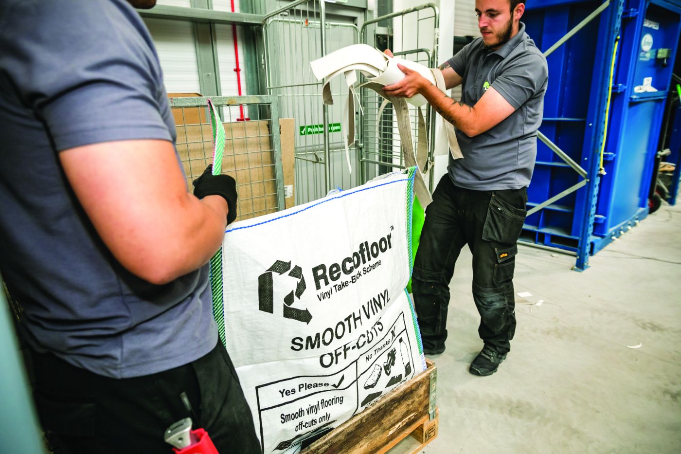 Recofloor works with specifiers to recycle waste vinyl flooring ...